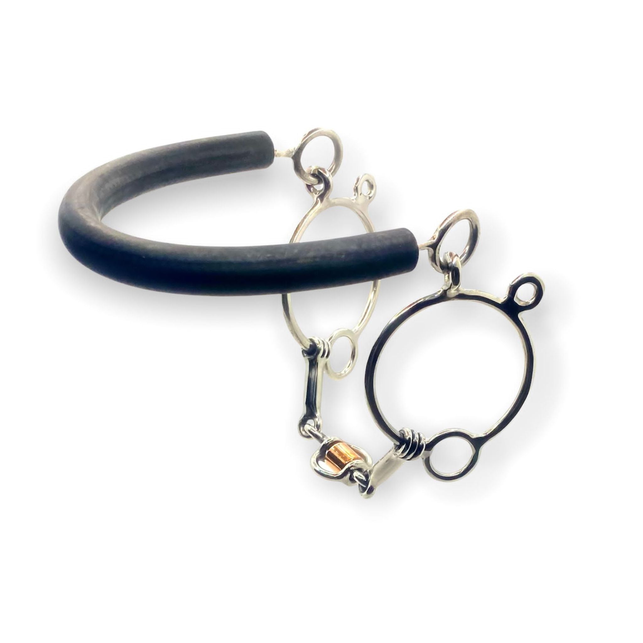 Pelham Hackamore and 2 Ring Combination Bit – AJR Sport