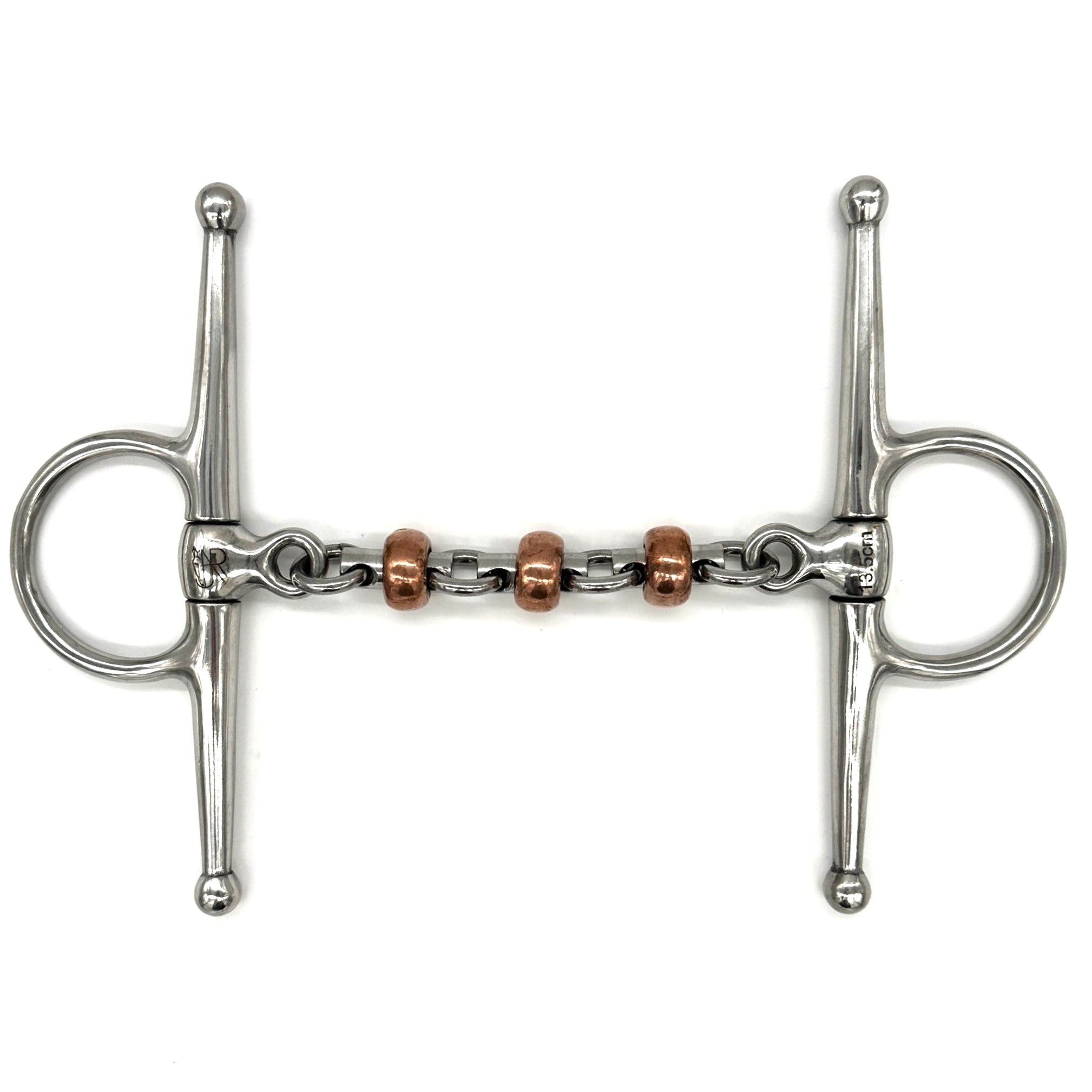 Copper Roller Waterford Full Cheek Bit – AJR Sport