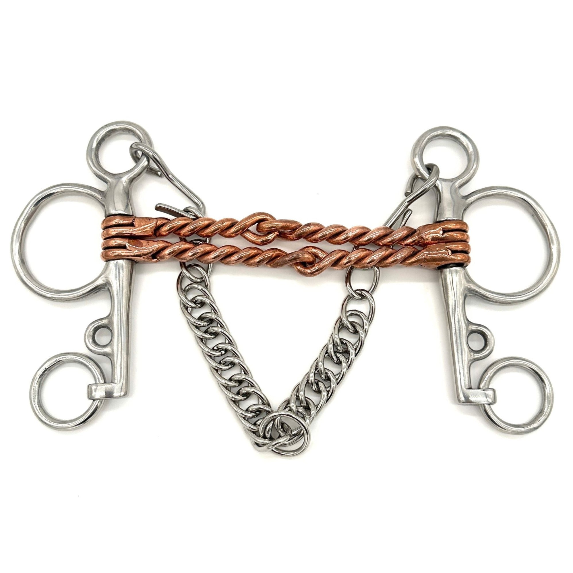Double Twisted Copper Wire Pelham Bit – AJR Sport