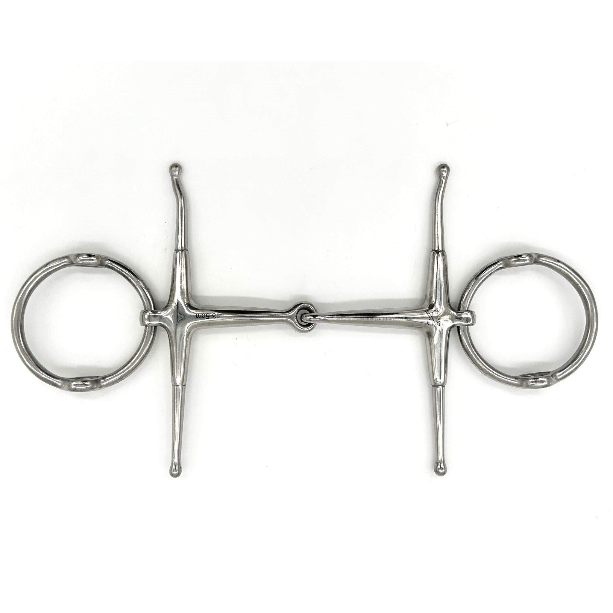 Single Jointed Fulmer Full Cheek Gag Bit- AJR Sport