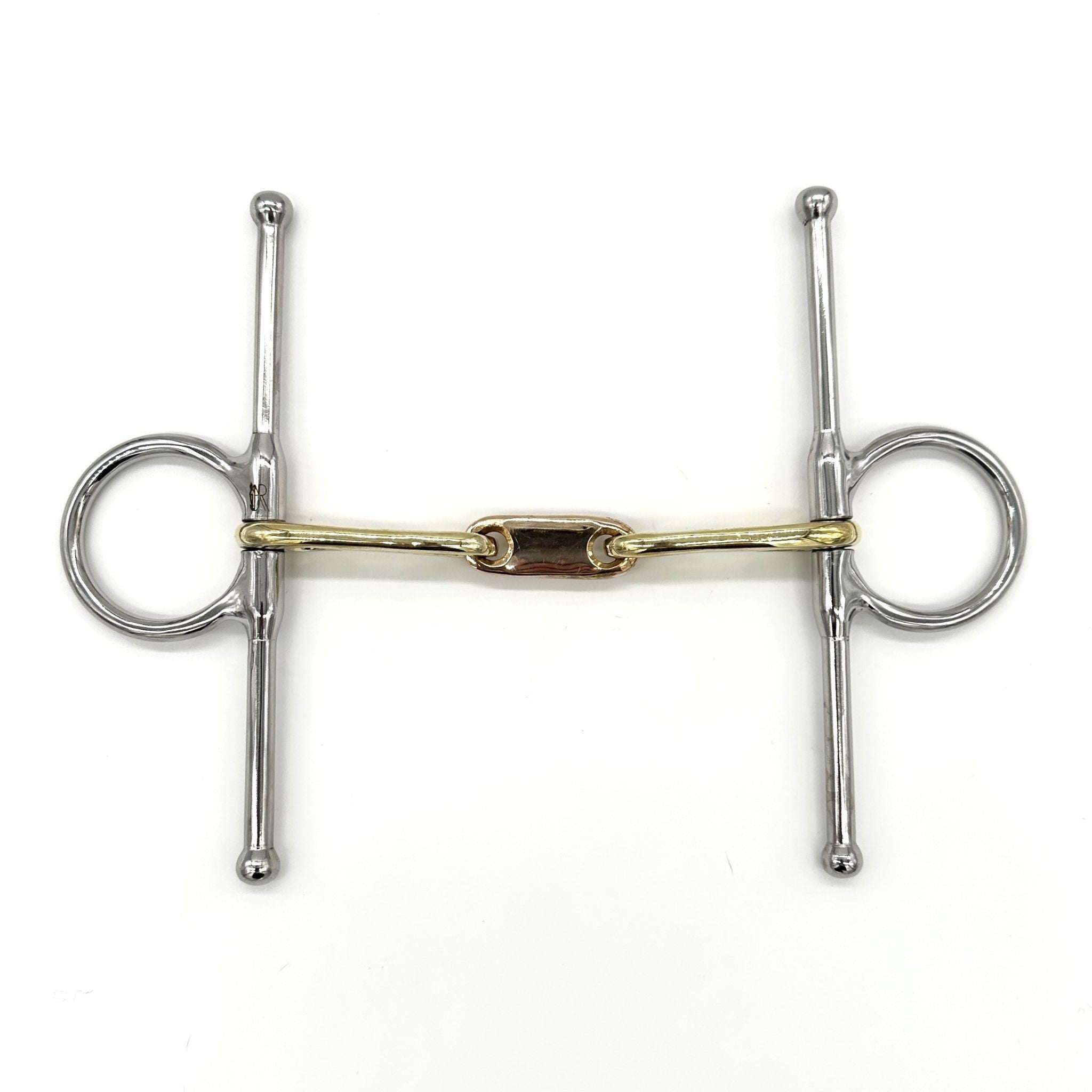 Tier Drop Full Cheek Bit with Copper French Link Bit – AJR Sport