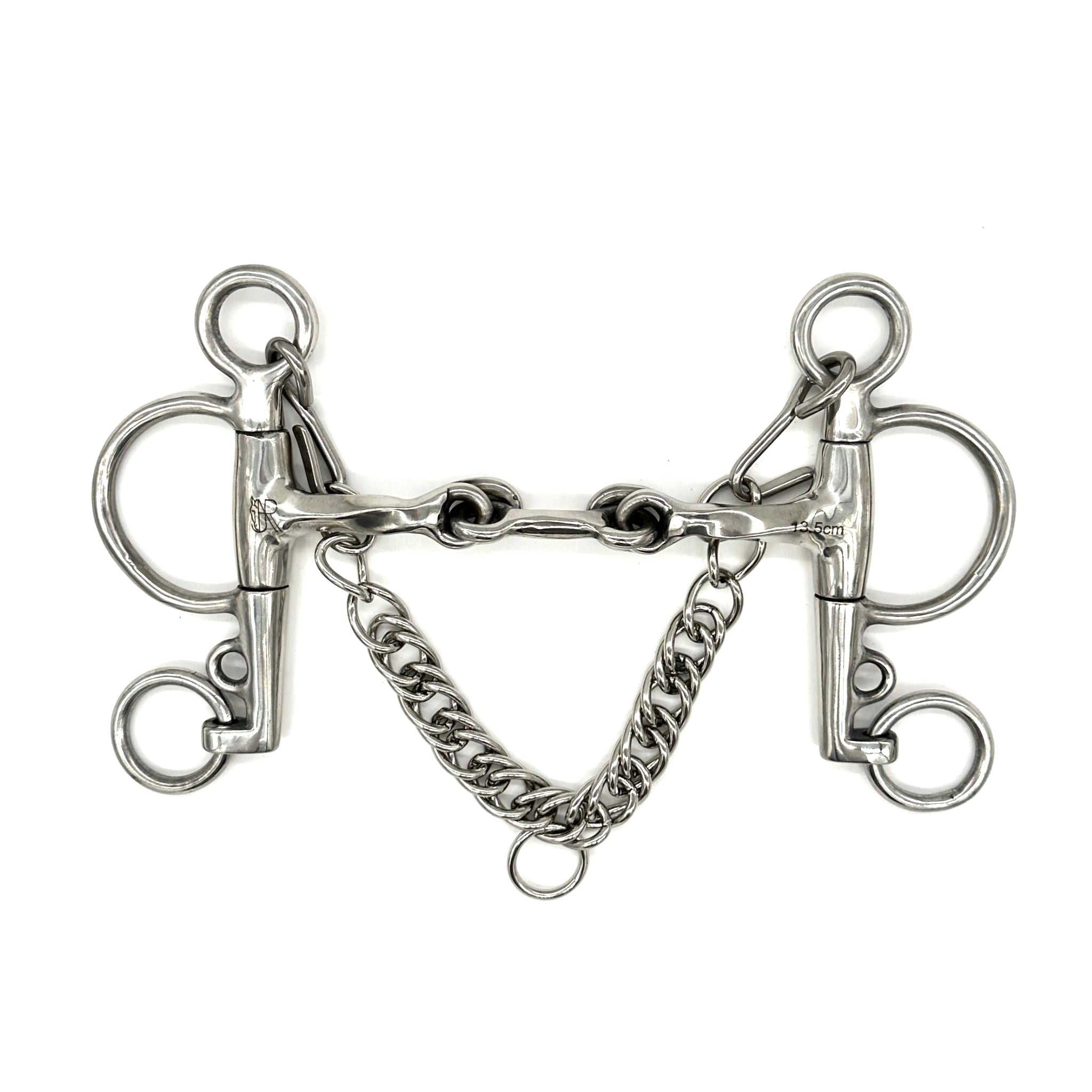 Pelham Bit with Twisted Locking Dog Bone Mouthpiece – AJR Sport